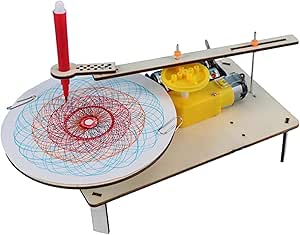 Amazon.co.jp: Wooden Electric Plotter Student Technology Invention ...
