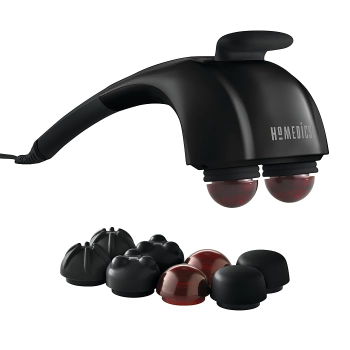 Buy HoMedics Twin Percussion Pro Dual Node Massager with Heat ...