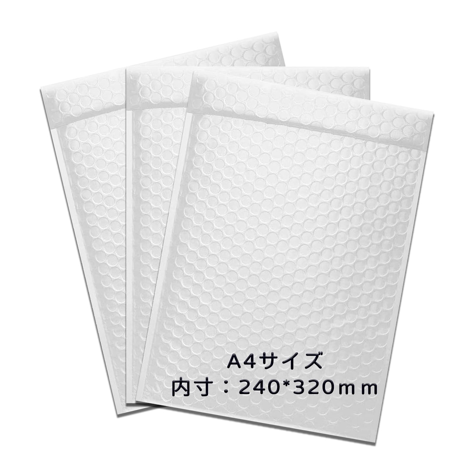 Amazon | 【Uratan】クッション封筒 A4サイズ 防水 100枚入り 内寸:240mm*320mm 外寸:260mm*320mm ...