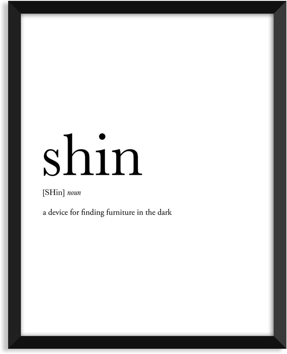 Amazon.com: Serif Design Studios Shin Definition - Unframed Art Print ...