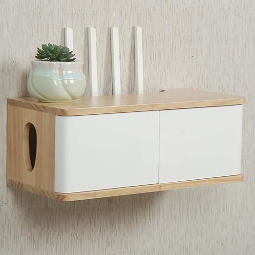 JYMEI Box WiFi,Box Internet,boîte de Rangement pour routeur WiFi,boîte ...