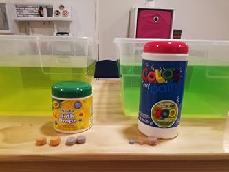 Amazon.com: Color My Bath 133- 300 Tablet Jar - Fizzing Tub Water ...