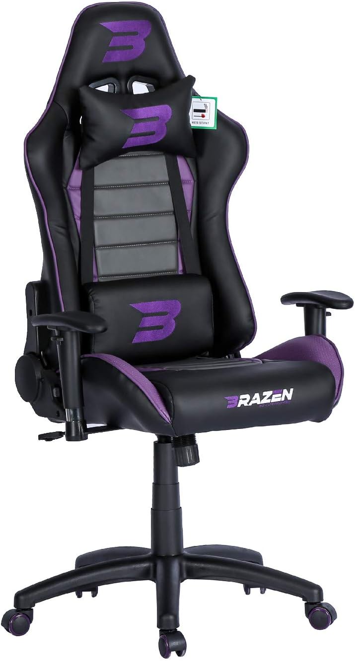 BraZen Sentinel PC Chairs Gaming Chair for Adults Ergonomic Office ...