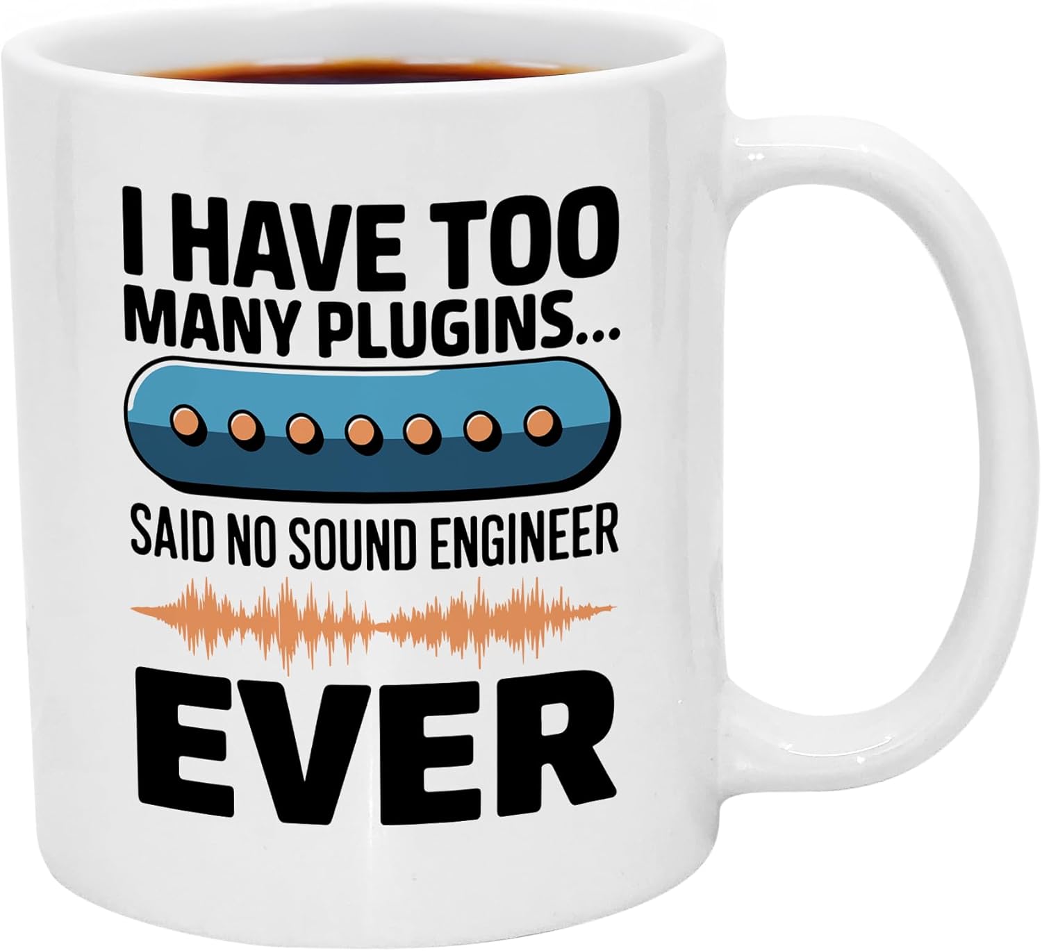 Amazon.com: Casitika Sound Engineer Gifts. 11 oz Audio Coffee Mug ...