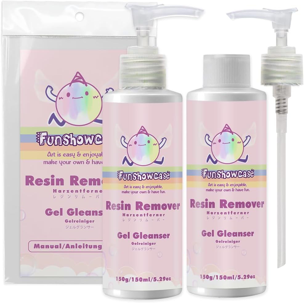 Amazon.com: Resin Cleaner Epoxy Remover with Refill Set 10oz 300ml ...