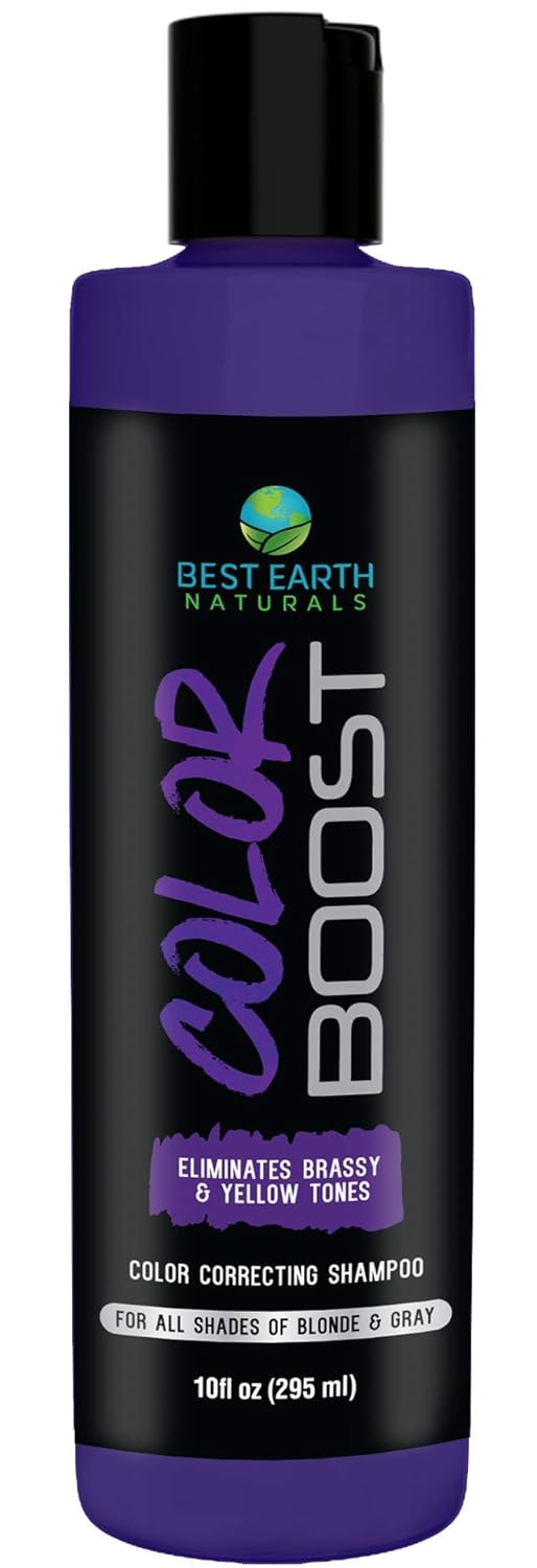 Amazon.com : Best Earth Naturals Color Boost Purple Neutralizing ...
