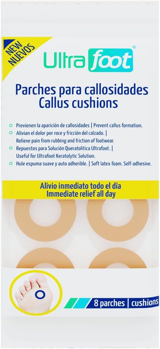 Parches para callosidades, callos grandes en la planta del pie, previen ...