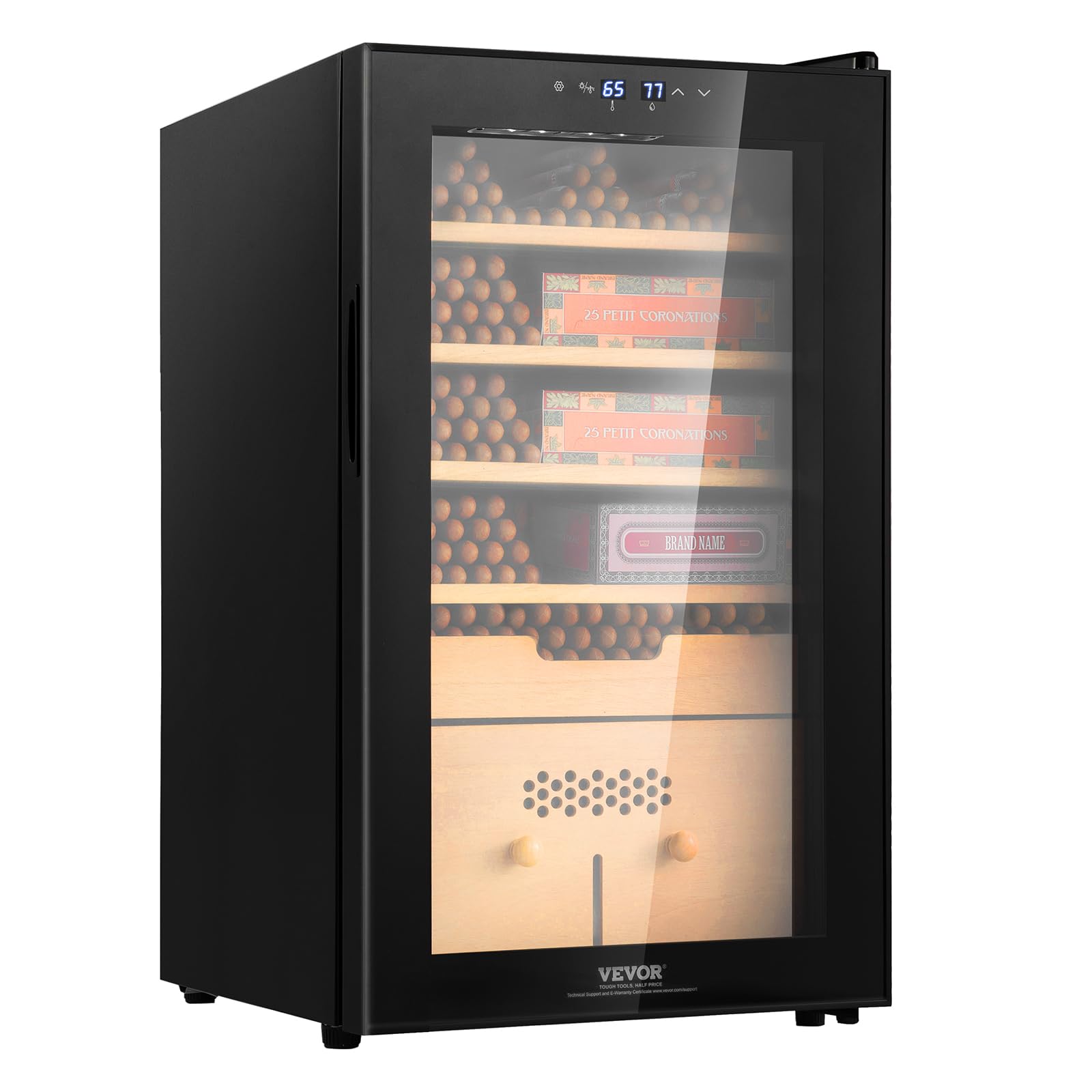 Amazon.com: VEVOR Electric Cigar Humidor, 400 Count Cigar Humidor ...