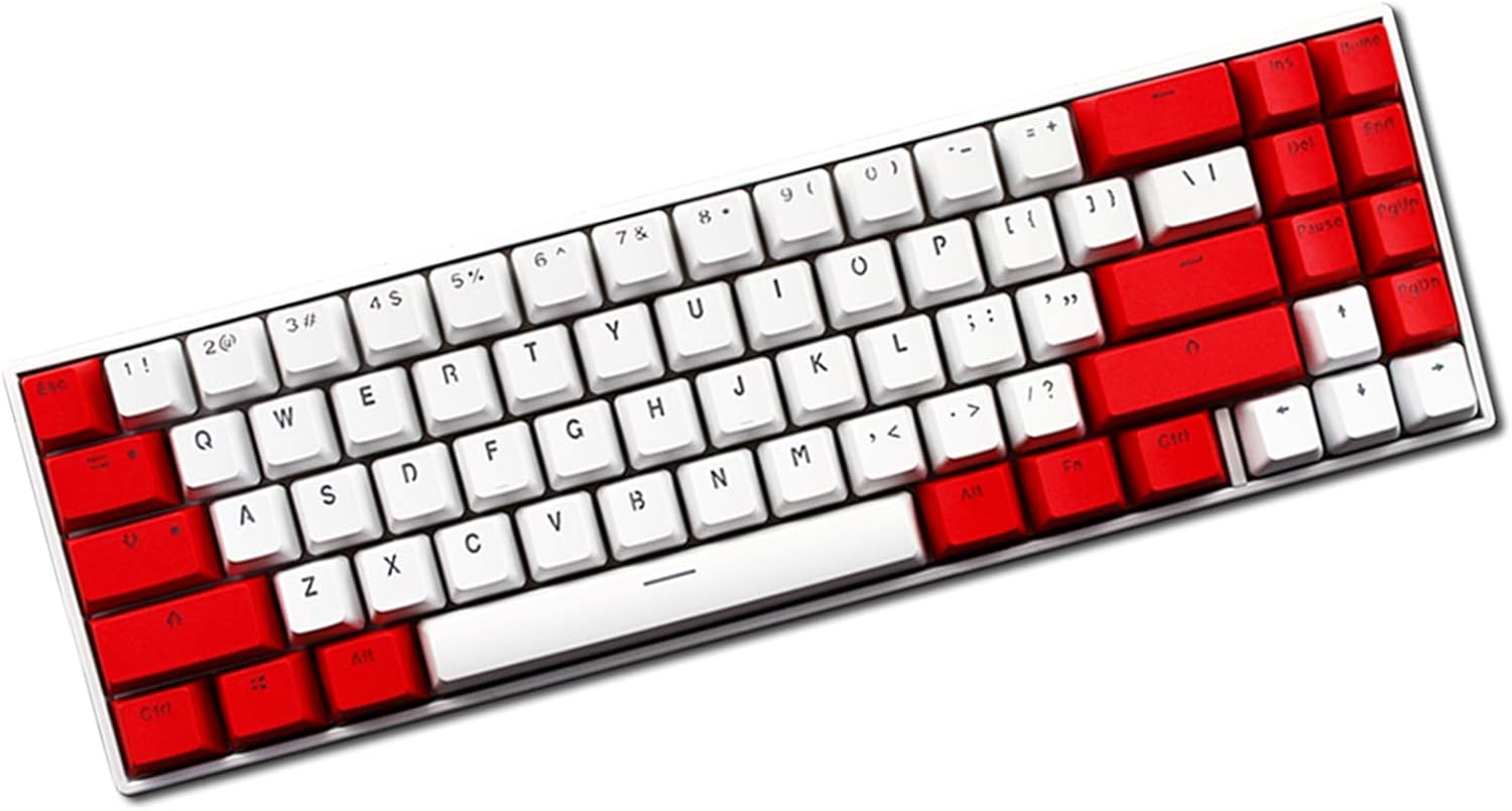 Sunzit Keycaps, 71 PBT Keycaps Backlight Two-Color Keycaps Mechanical ...