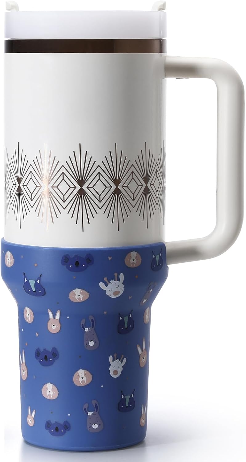 Amazon.com | Uvafly Print Boot for Stanley, Rubber Cup Bottom Protector ...