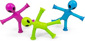 Amazon.com: HGL Light UP Alien POP Tubes : Toys & Games