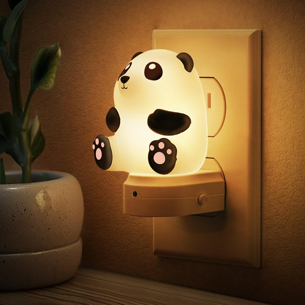 L LOHAS LED Night Light for Kids, 3D Cute Night Light Plug in, Dusk to ...