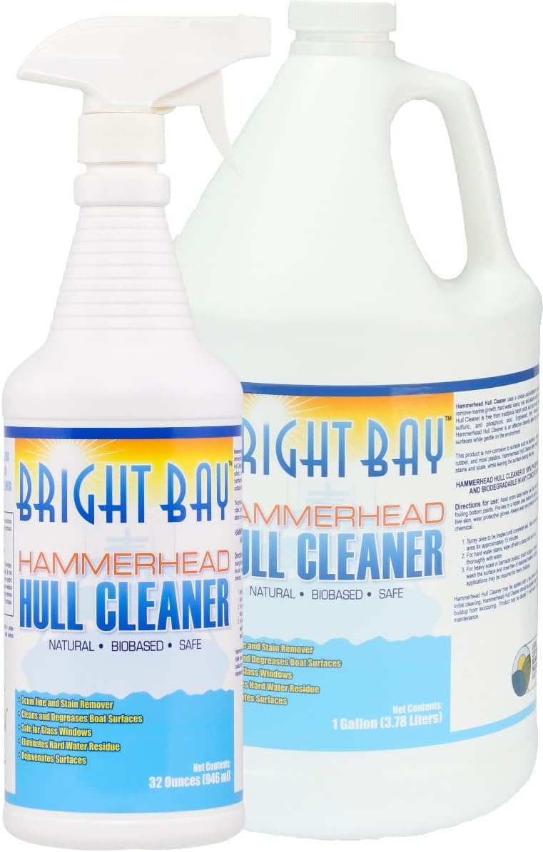 Amazon.com: Boat Hull Cleaner/Stain Remover - Hammerhead - 2 pk. (1gal ...