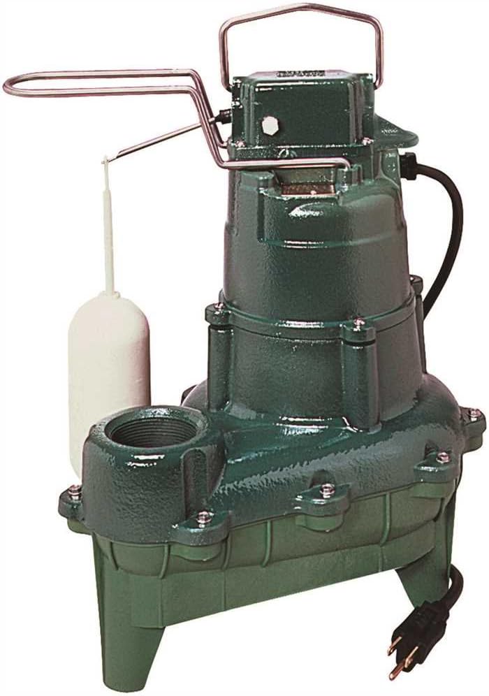 Zoeller 267-0050, Model M267, Waste-Mate 260 Series, Sewage Pump with ...
