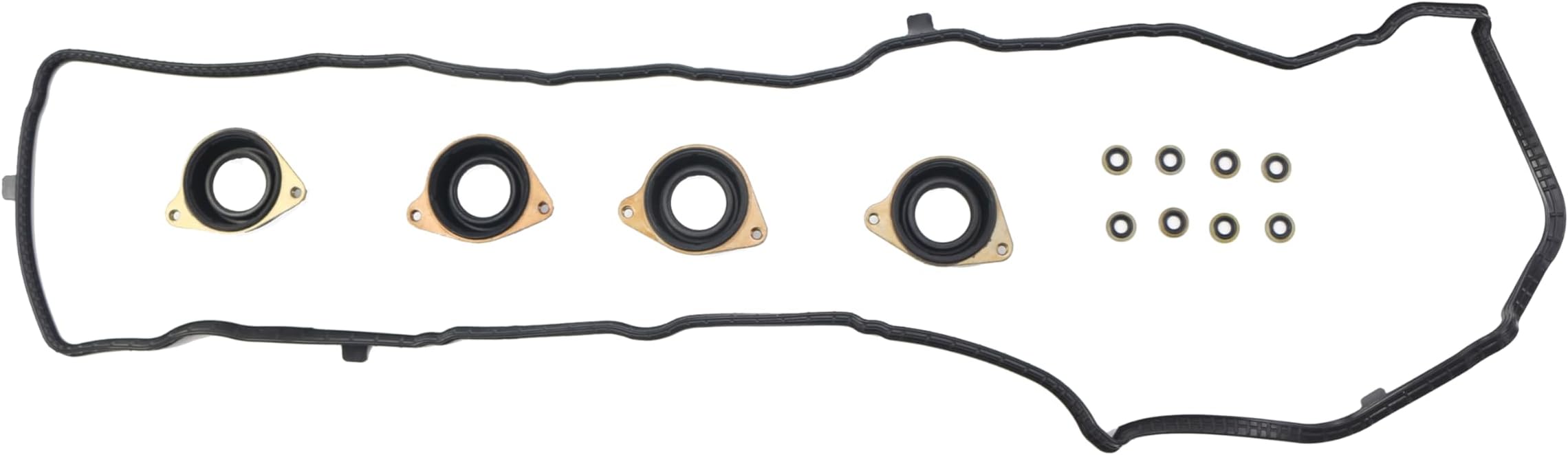 Amazon.com: AUCERAMIC 12030-5A2-A01 Valve Cover Gasket Set Fit for 2013 ...