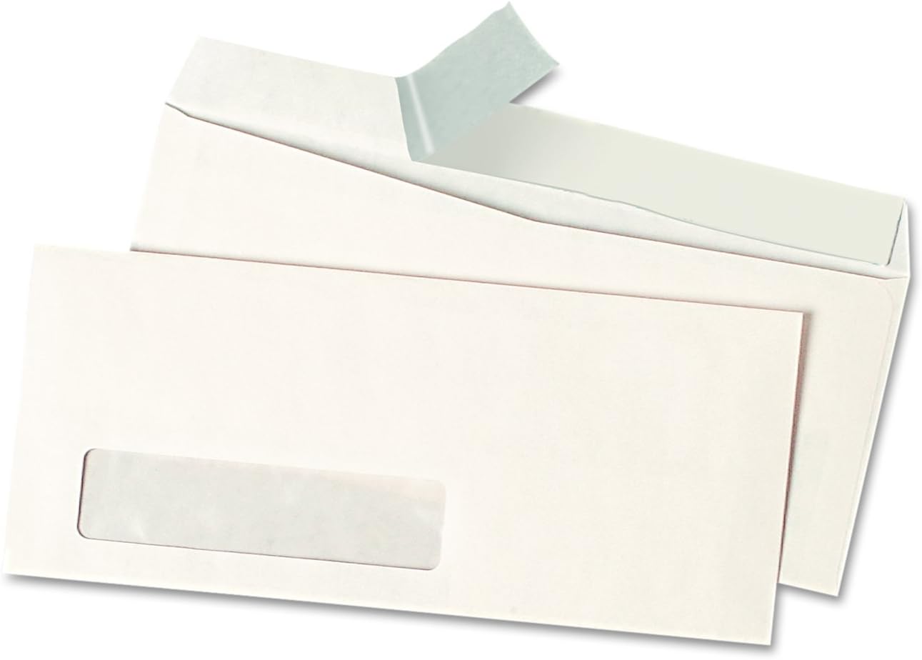 Amazon.com : Universal 36102 Self-Seal Security Envelope, Window, #10 ...