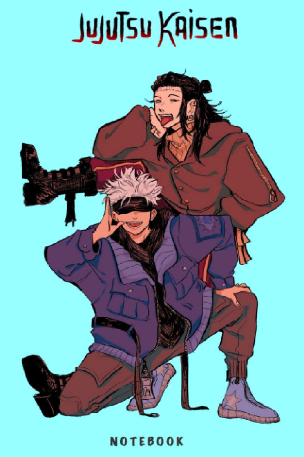 Jujutsu Kaisen Notebook Journal Yuji Itadori Yuji Itadori Megumi ...