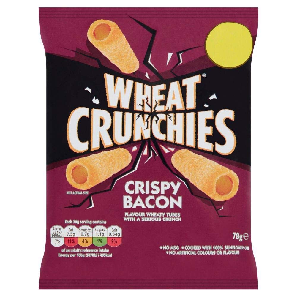 Amazon.com: Wheat Crunch Bacon - 78g - Pack of 4