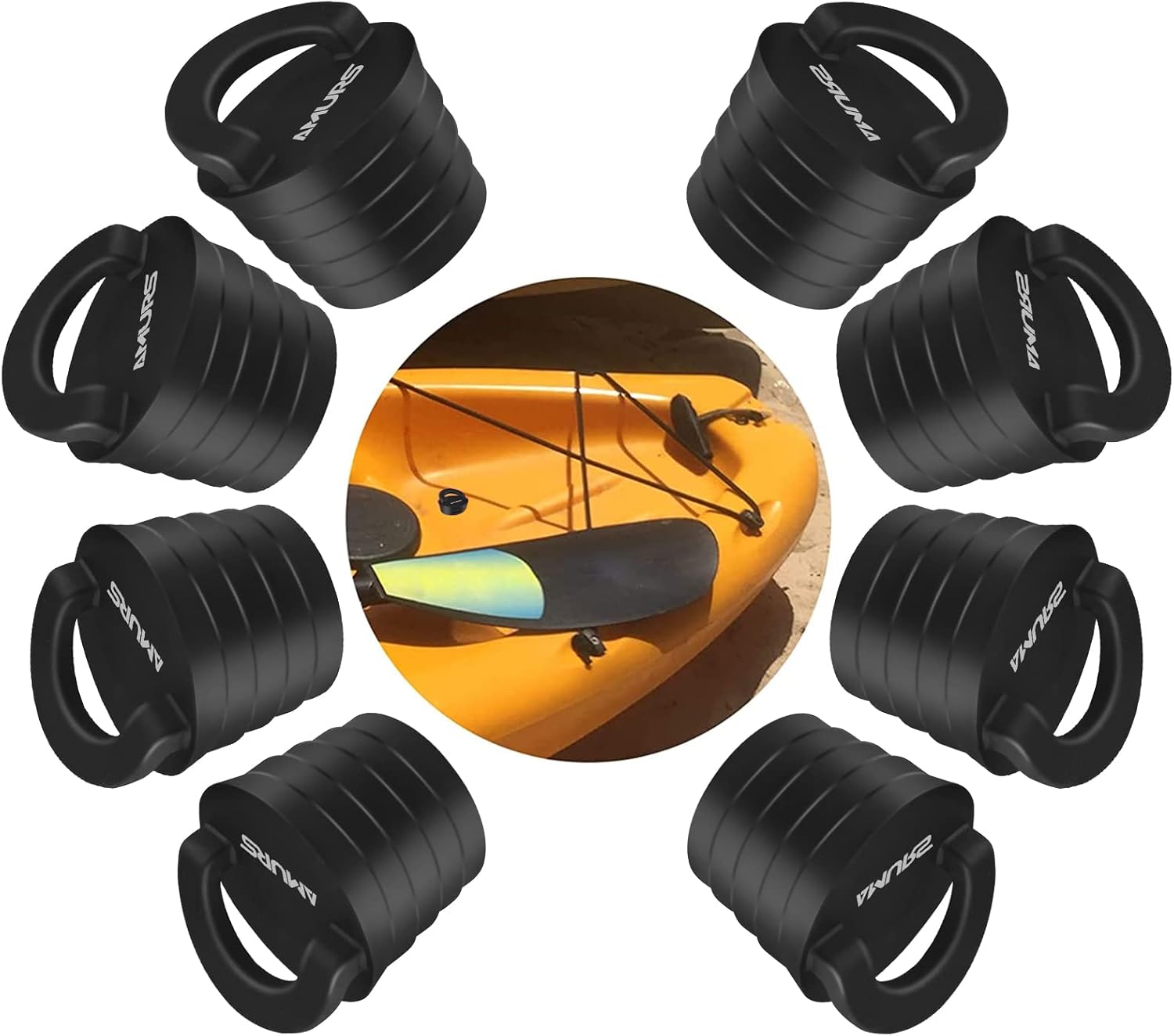 Amazon.com: AMURS Kayak Scupper Plug Kit Scupper Plugs Drain Holes ...
