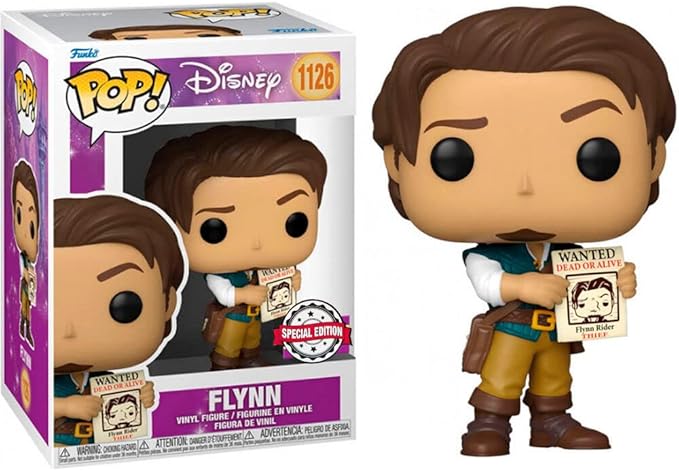 Amazon.com: Funko - Disney Tangled - Flynn Pop! Vinyl Figure - AAA ...