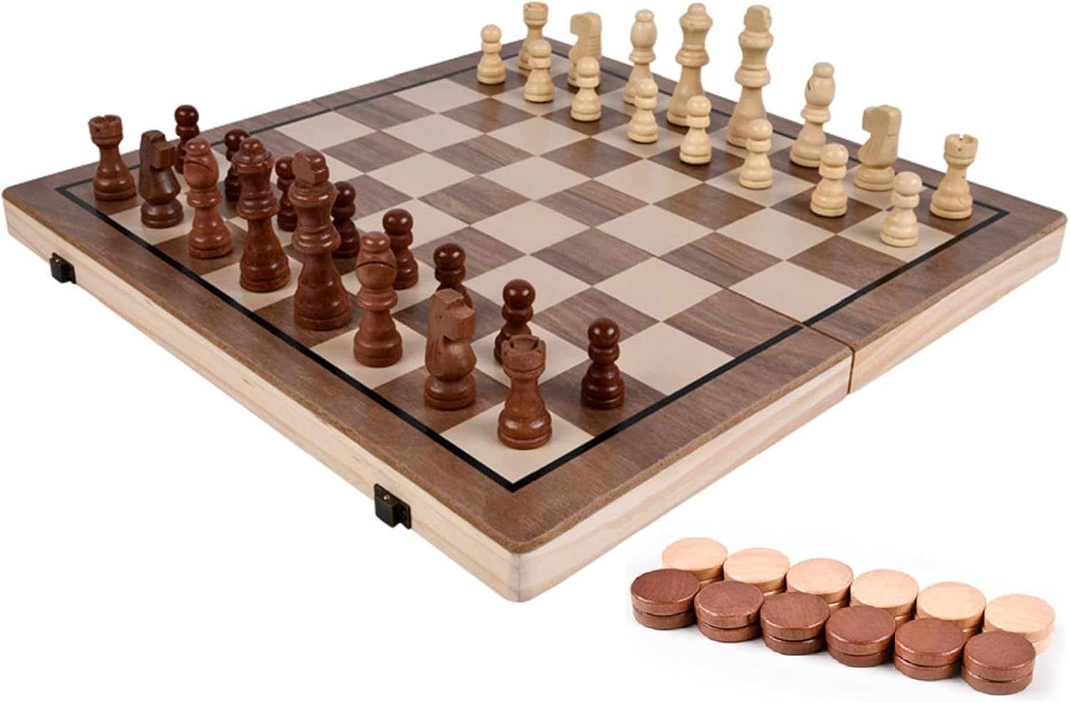 Amazon.com: Chess Board Sets, 15 Inch Magnetic Chess Set for Adults ...