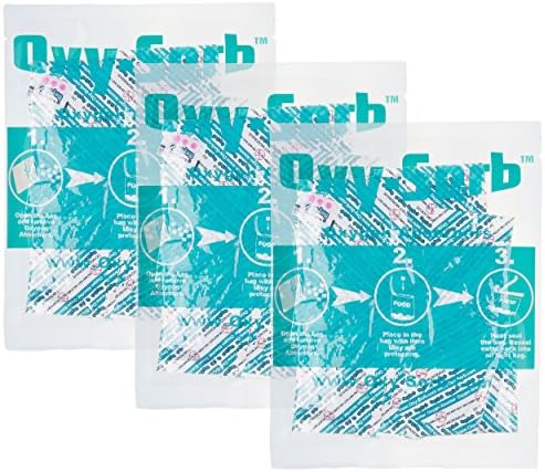 Amazon.com: Oxy-Sorb 60-300cc Oxygen Absorbers for Long Term Food ...