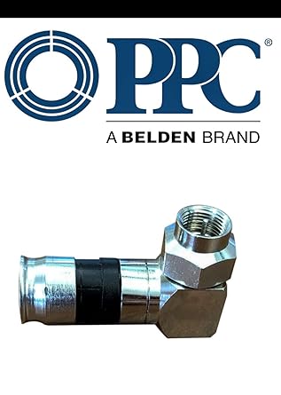Amazon.com: RG-11 F-Connector 90° Right Angle PPC Belden EX11RAFM RG11 ...