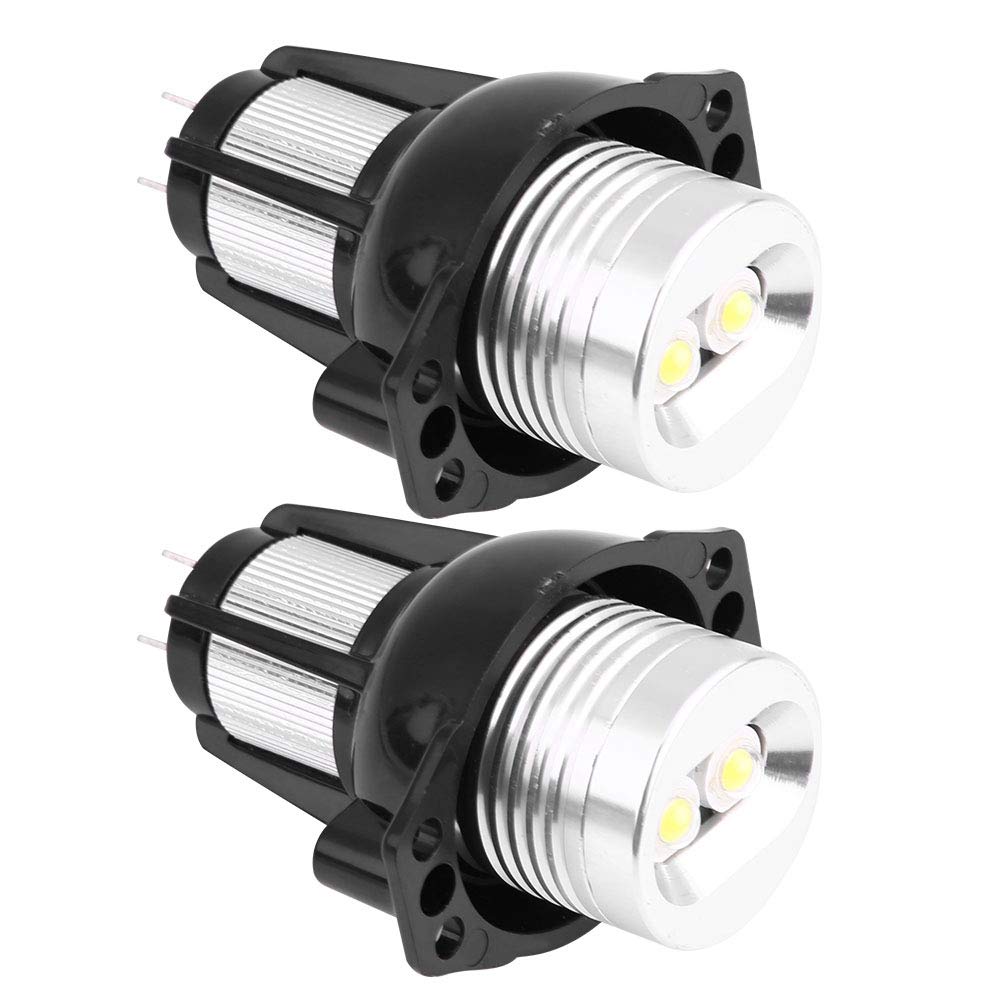 Aramox 2Pcs Angle Eyes LED Light,12V 12W LED Angel Eyes Halo Ring ...