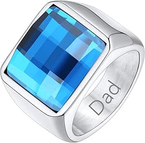 Amazon.com: Supcare Stainless Steel Rings Pinky Rings Mens Rings Mens ...