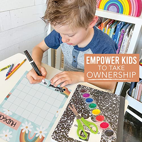 Snapklik.com : Hadley Designs 25 Retro Reward Sticker Chart For Kids ...