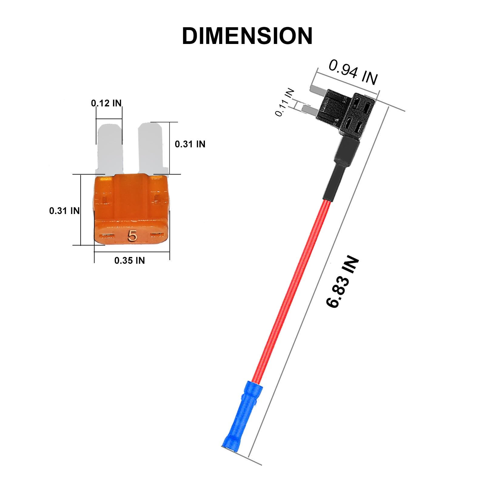 Snapklik.com : MuHize Micro2 Fuse Taps - Upgraded RV Camper Inline Fuse ...