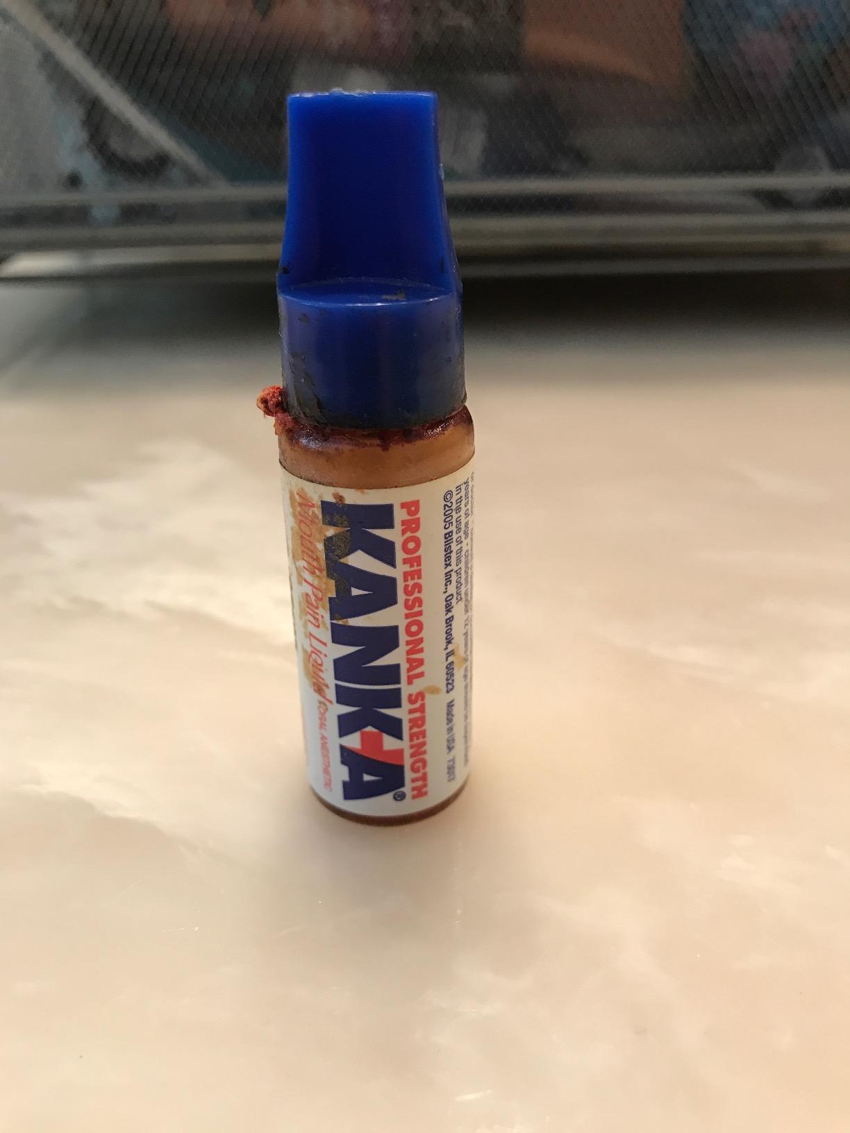 Amazon.com: Kanka Líquido para el dolor bucal, fuerza profesional, 0.33 ...