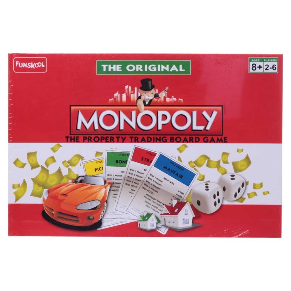 Original Monopoly Board Properties