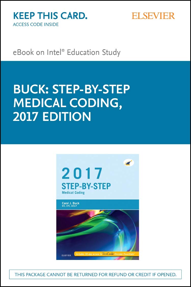 Step-by-Step Medical Coding, 2017 Edition - Elsevier E-Book on Intel ...
