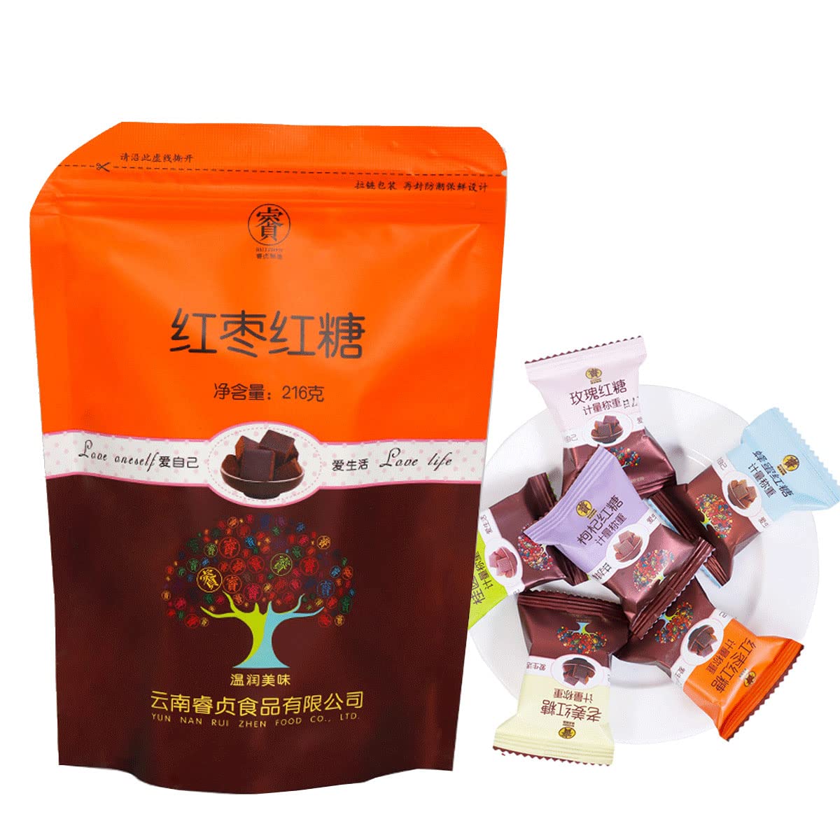 Amazon.com: Chinese specialty red dates Brown sugar tea individual ...