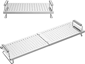 Amazon.com : Outspark Adjustable Griddle Warming Rack for Blackstone 17 ...