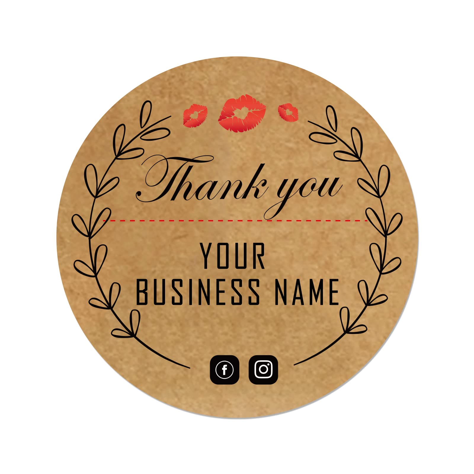 Amazon.com : Inshoney 300pcs Custom Stickers Homemade/Handmade with ...