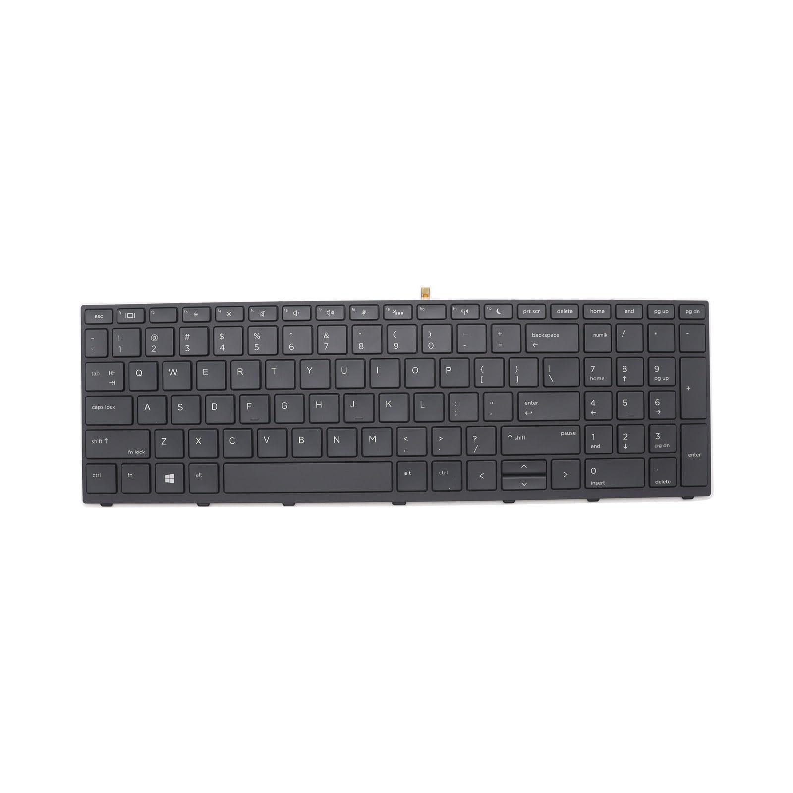 Amazon.com: New Replacement Laptop Keyboard for HP Probook 450 G5 455 ...