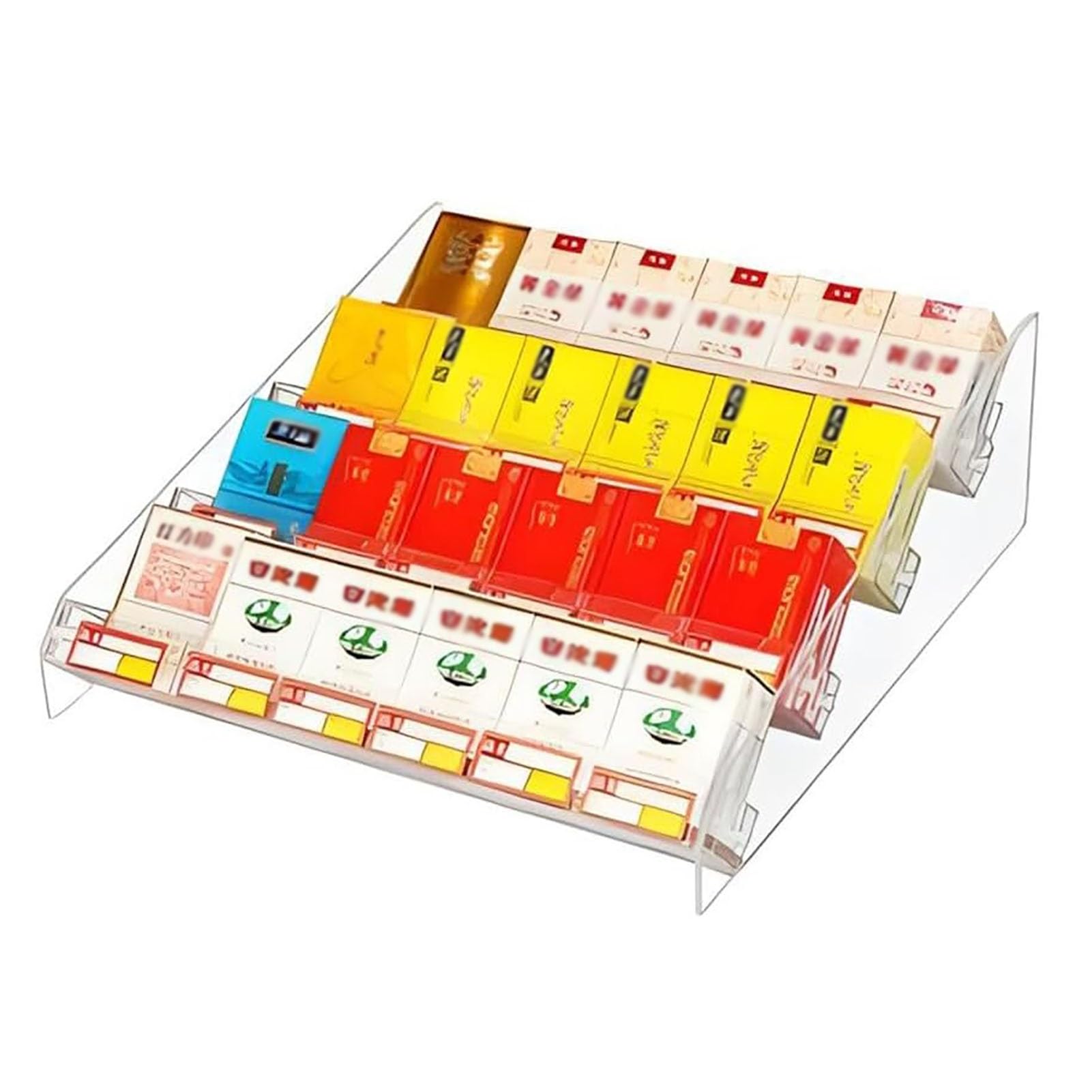 Amazon.com: Inclined Cigarette Display Rack Shelf, Wall Mounted ...