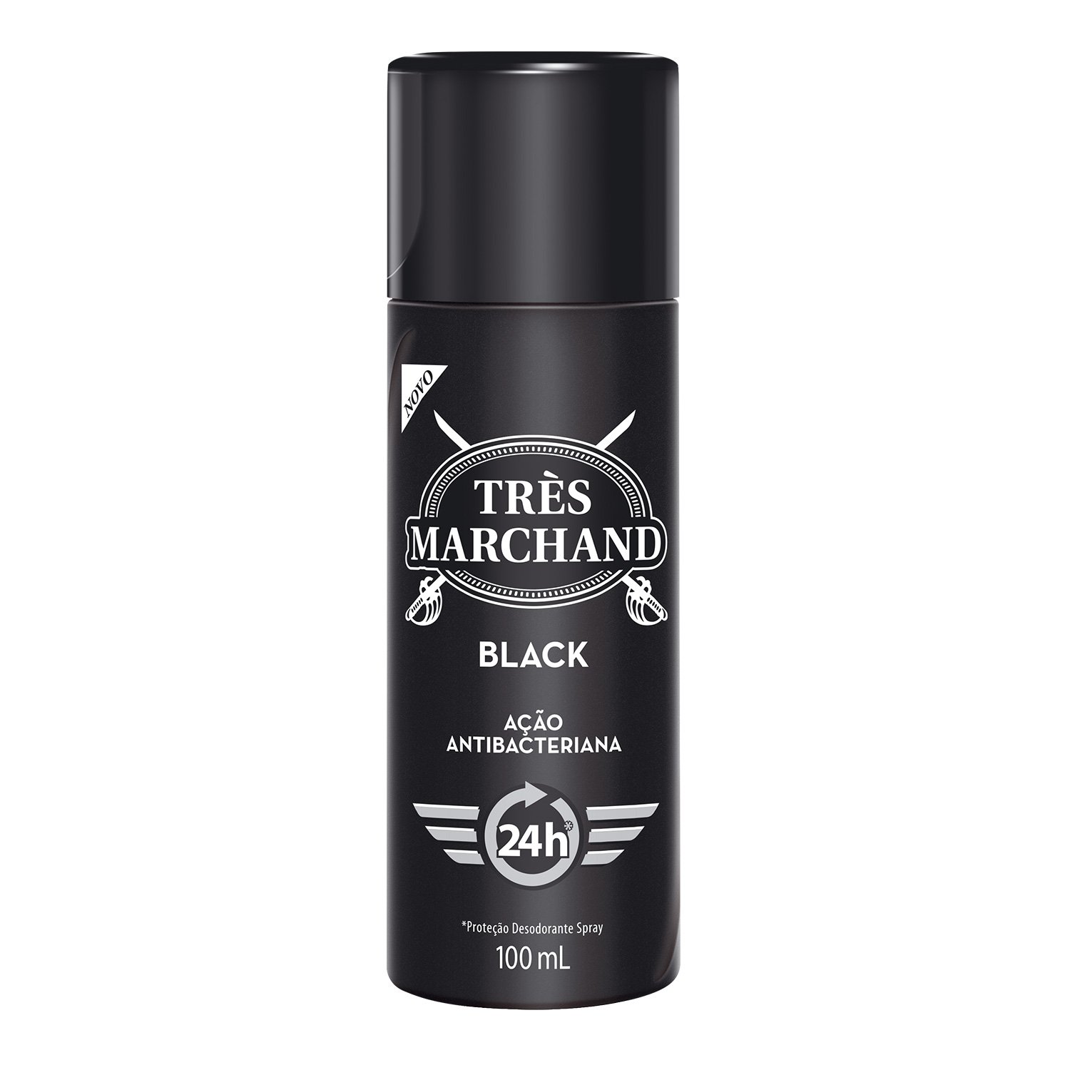 Très Marchand Desodorante Spray Masculino Black 100Ml | Amazon.com.br