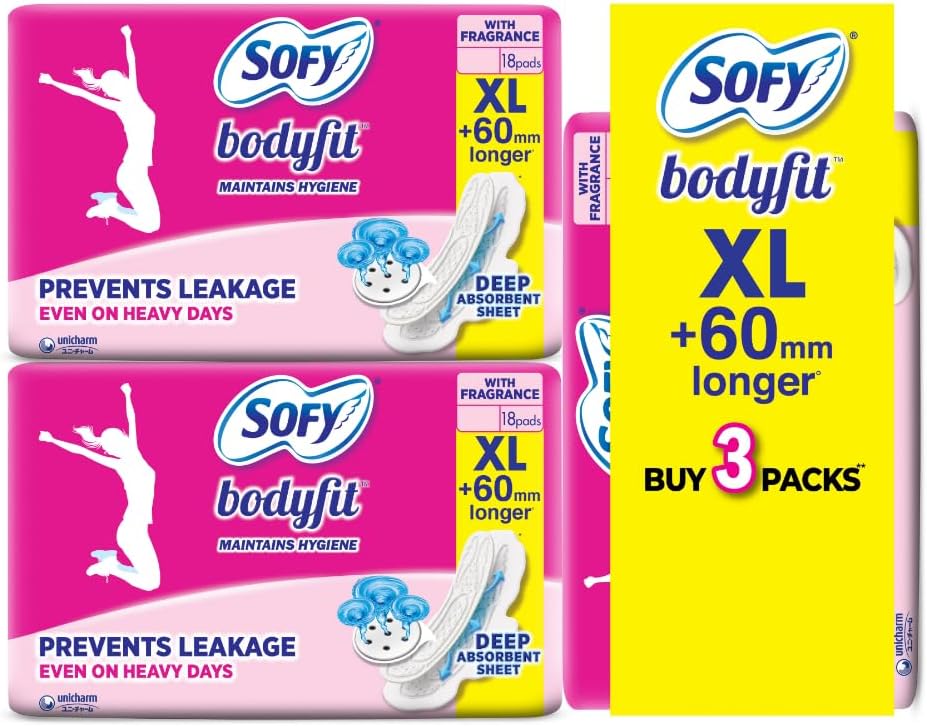 Sofy Bodyfit Regular Sanitary Pads, Pack of 2 : Amazon.in: Health ...
