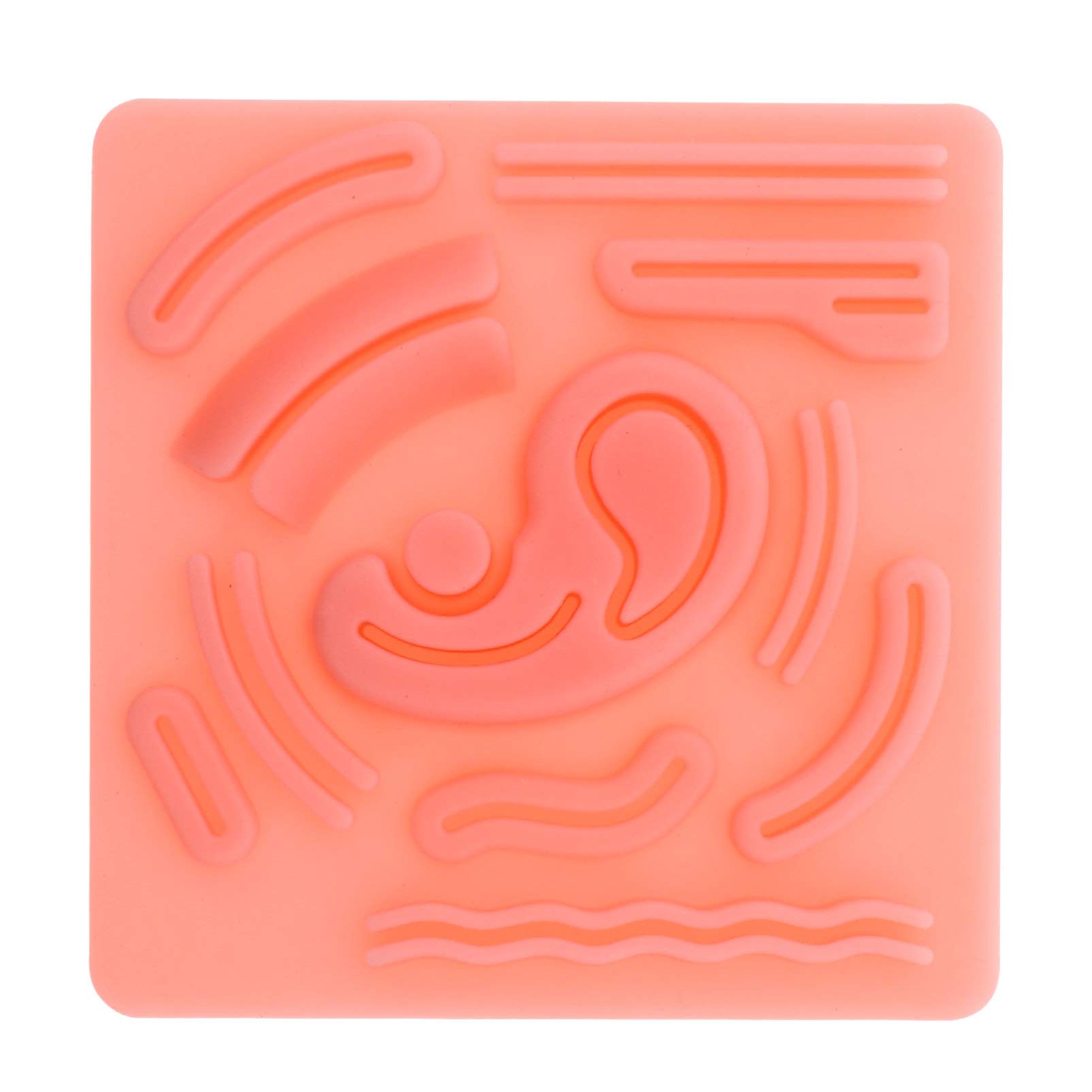 Buy iplusmile Suture Practice Kit Silicon Suture Pad Human Skin Suture ...