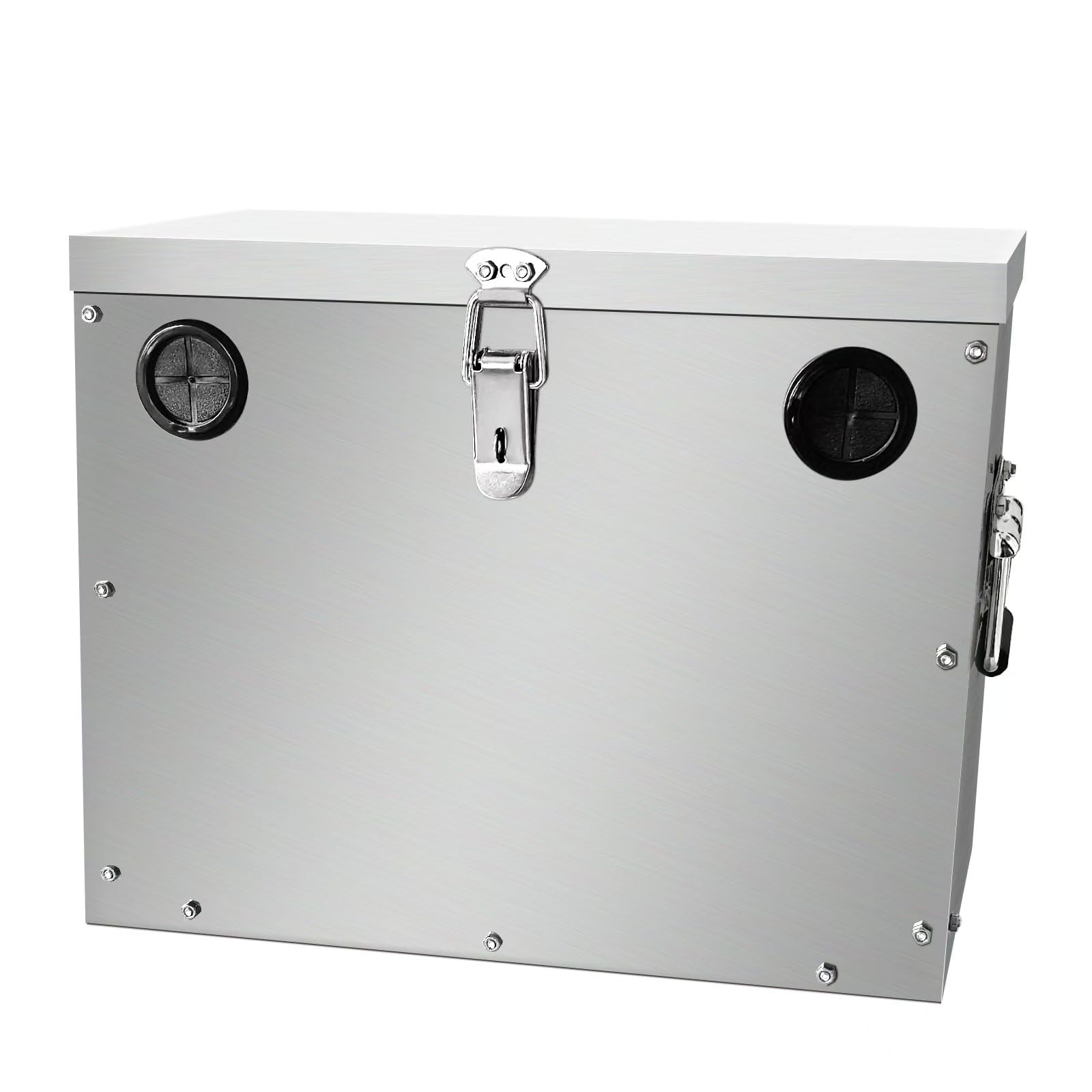 Amazon.com: 12V Car/RV/Marine Battery Box, Assemble Stainless Steel ...