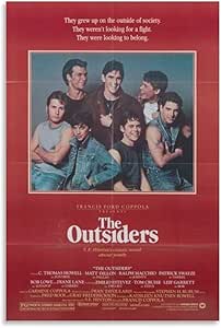 Amazon.com: The Outsiders Original 1983 U.S. One Sheet Movie Poster ...