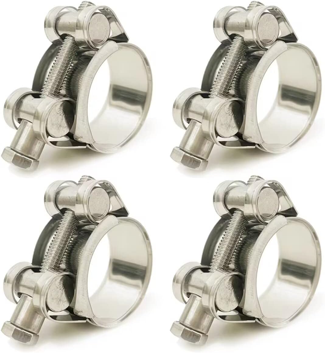 29-31mm T-Bolt Hose Clamps, Adjust Tube Clamps 304 Stainless Steel ...