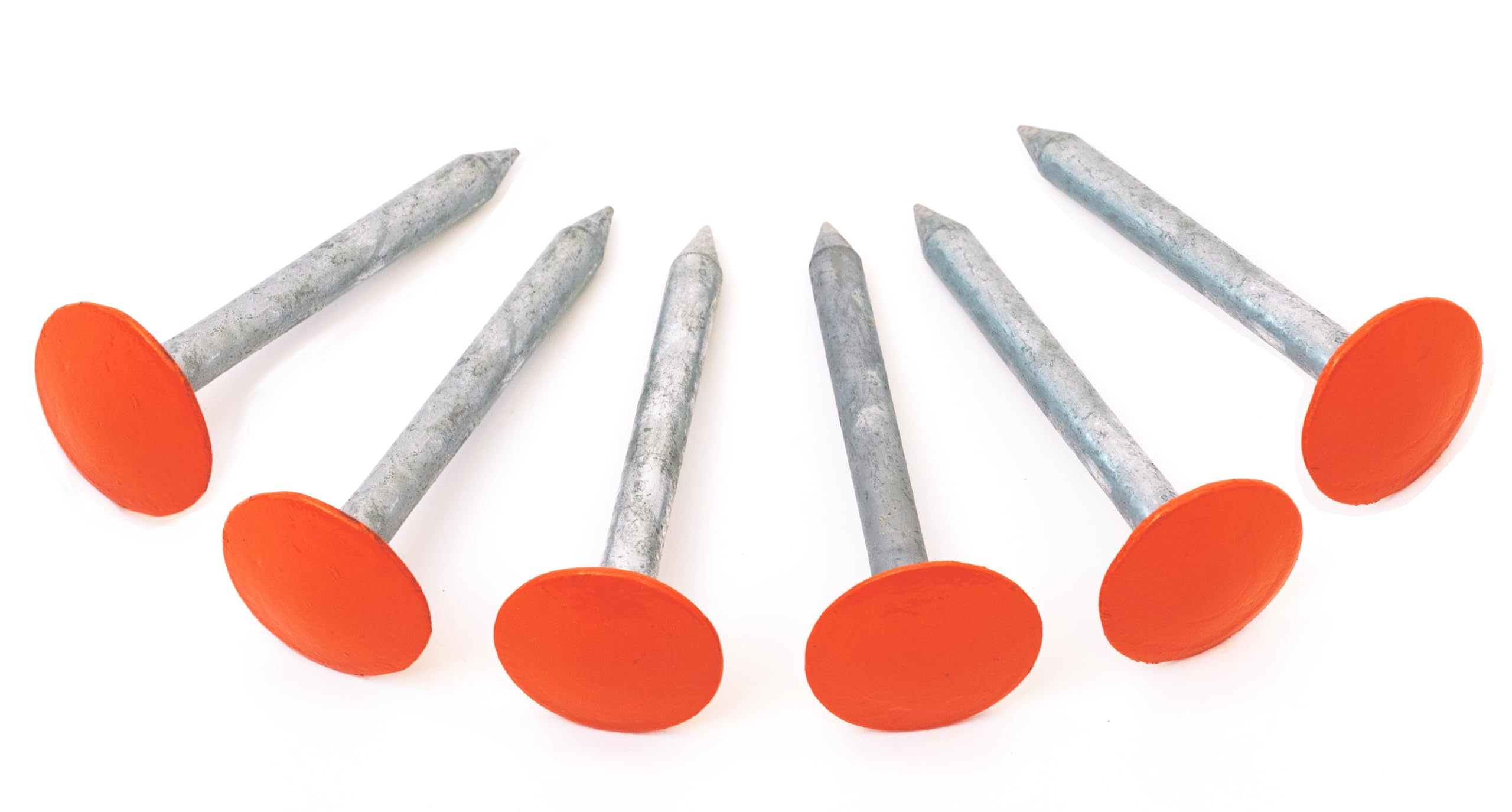 Amazon.com : Low Profile Survey Stakes - 6 Pack (Orange) : Patio, Lawn ...