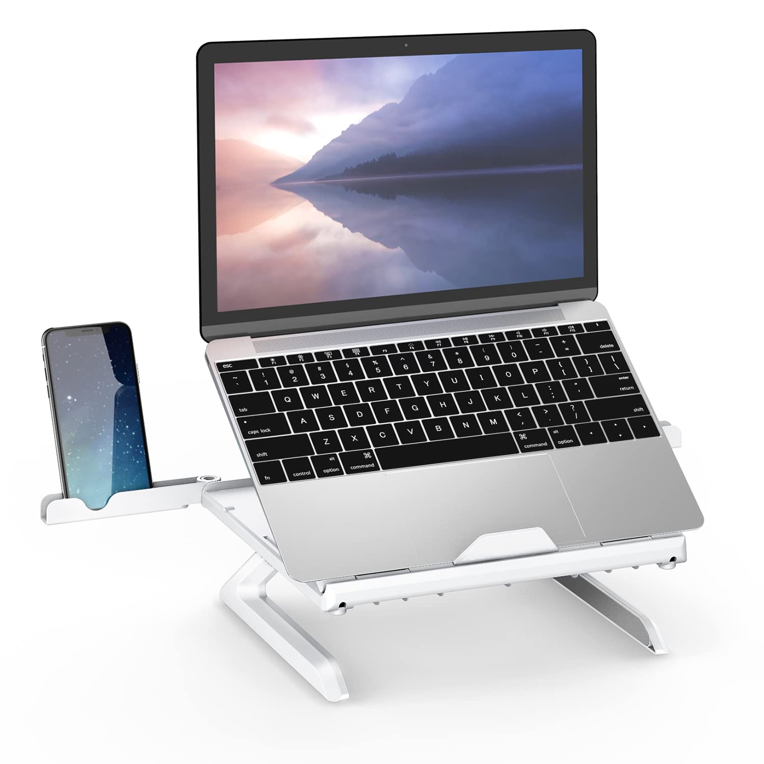 Laptop Stand Ergonomic Laptop Lift Stand Phone Stand And Cooling ...