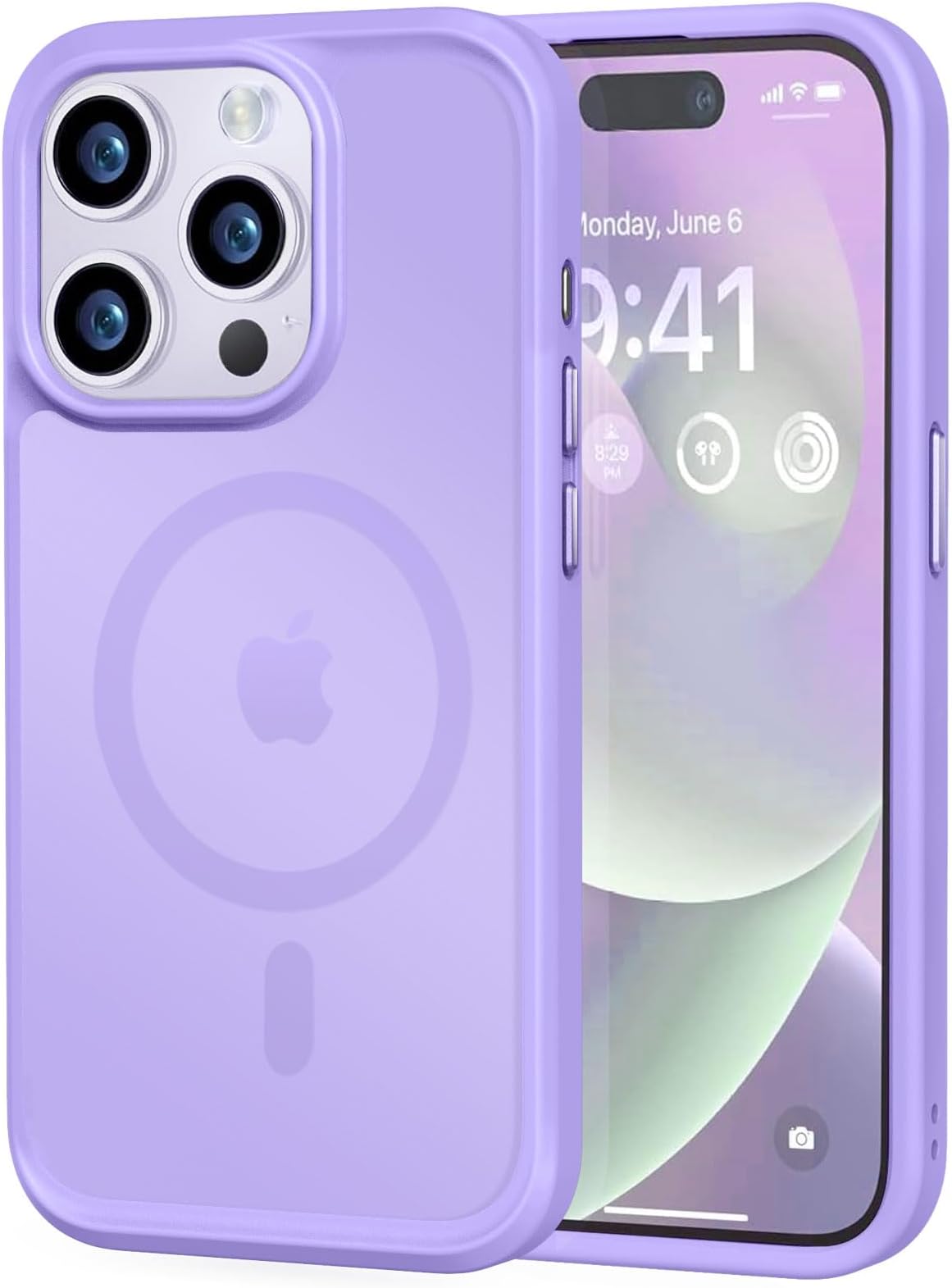 Amazon.com: MOCCA Strong Magnetic for iPhone 15 Pro Case, [Compatible ...
