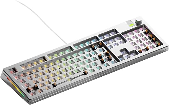 Amazon.com: Glorious Gaming - GMMK 3 PRO Barebones Custom Keyboard Kit ...
