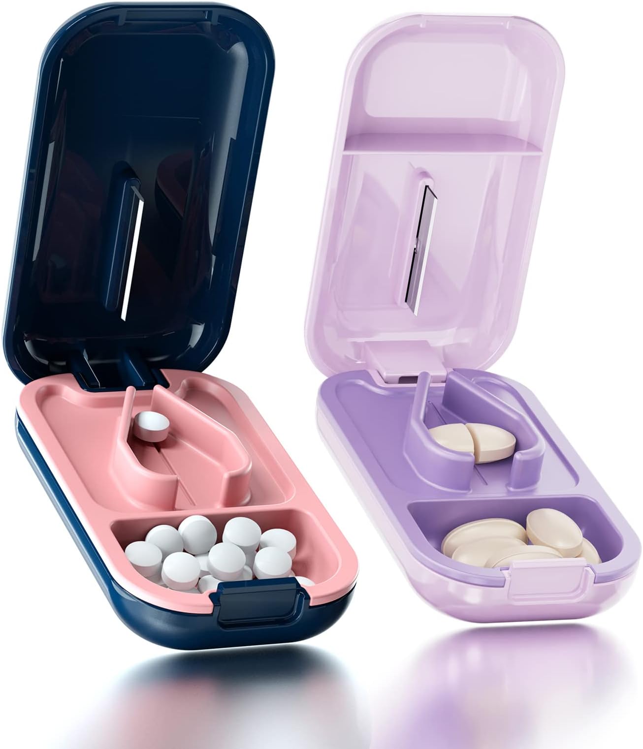 Amazon.com: DUBSTAR Small Pill Cutter, Pill Splitter Pill Cutter for ...